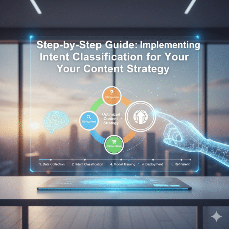 Step-by-Step Guide: Implementing Intent Classification for Your Content ...